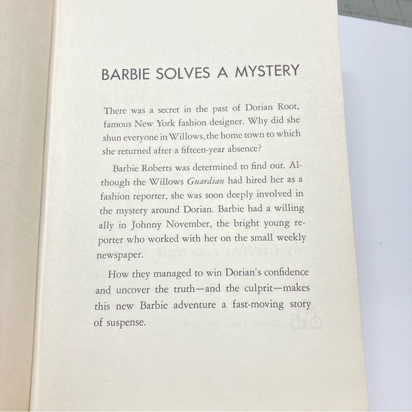 Barbie | Toys | Barbie Solves A Mystery Mattel 963 Random House 181 ...